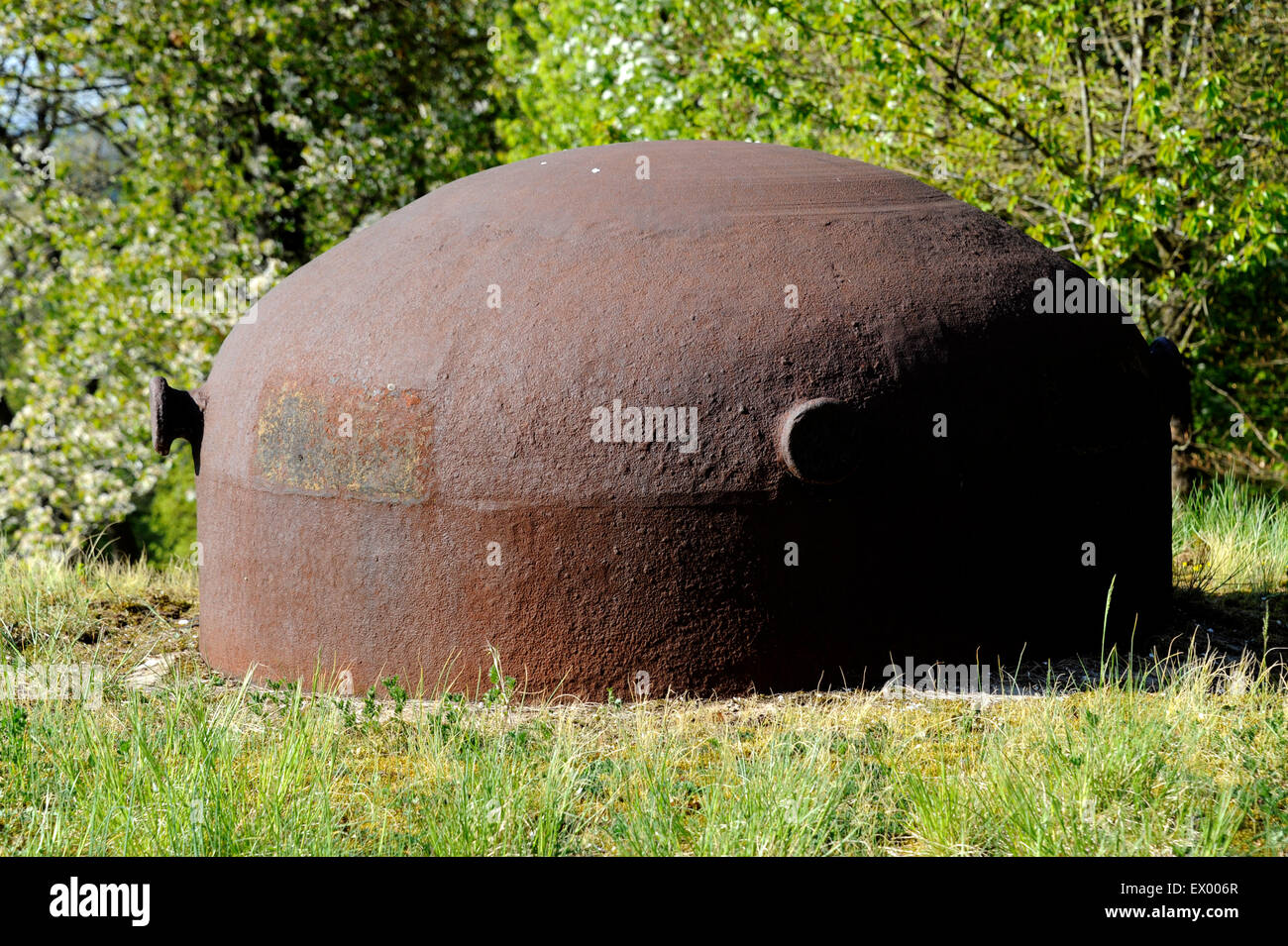 Ouvrage Hackenberg,turret block 7,Maginot line,WWII,Veckring,Moselle ...