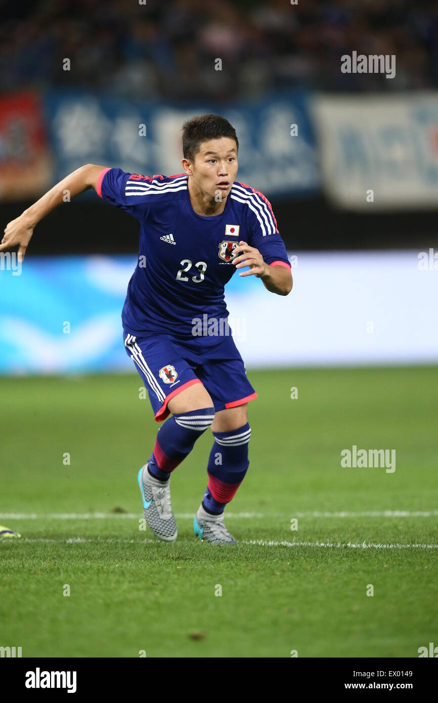 Miyagi, Japan. 1st July, 2015. Tatsuki Nara (JPN) Football/Soccer ...