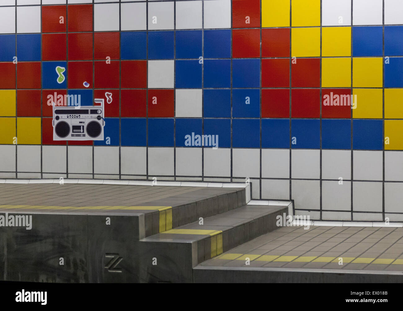 The Carmelit is an underground funicular railway in Haifa, Israel Stock ...