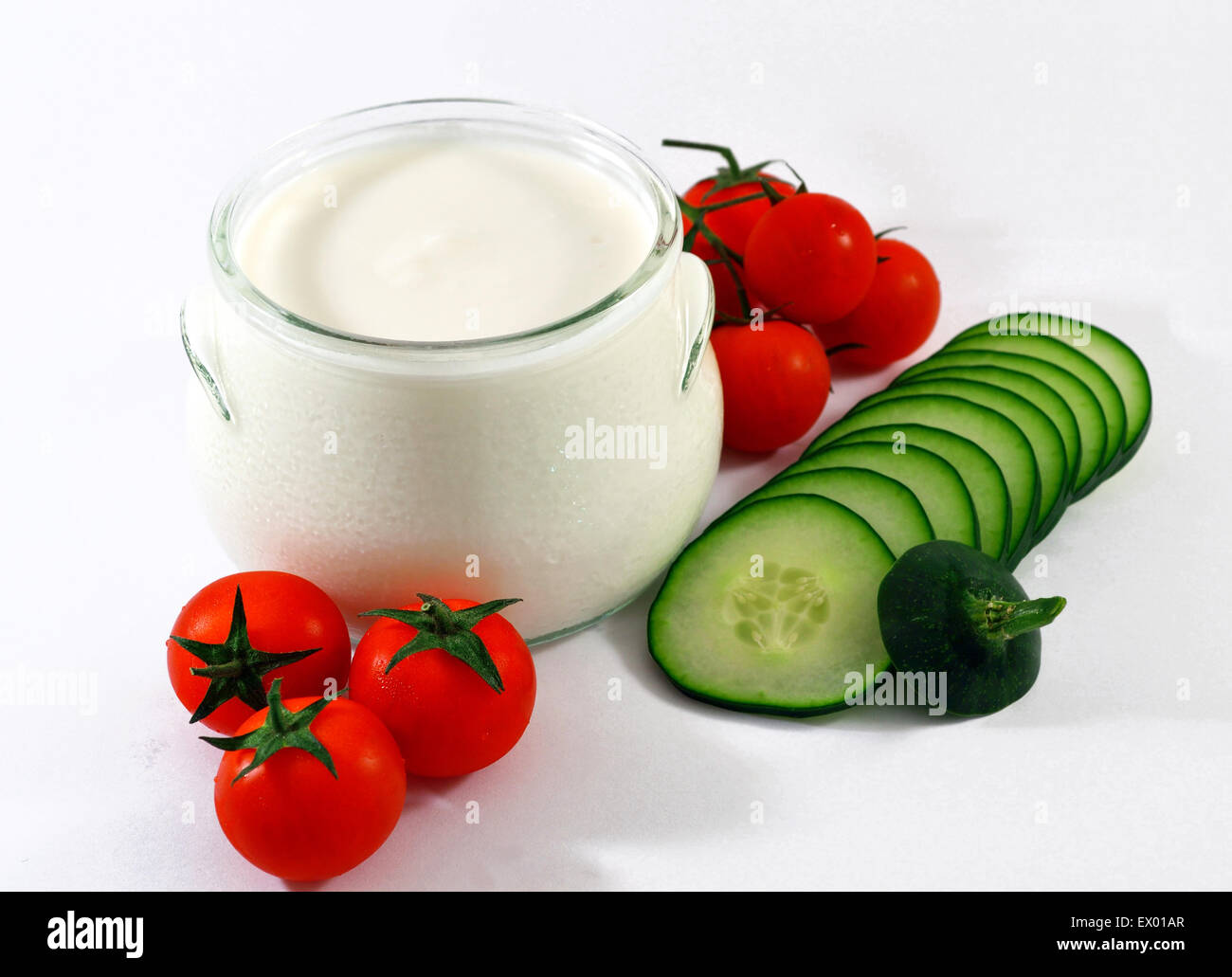 Container greek yogurt hi-res stock photography and images - Alamy