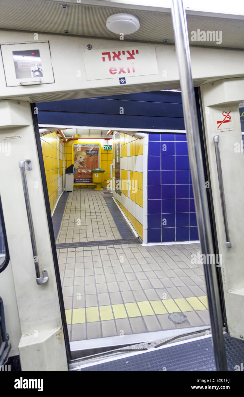 Carmelit railway hi-res stock photography and images - Alamy