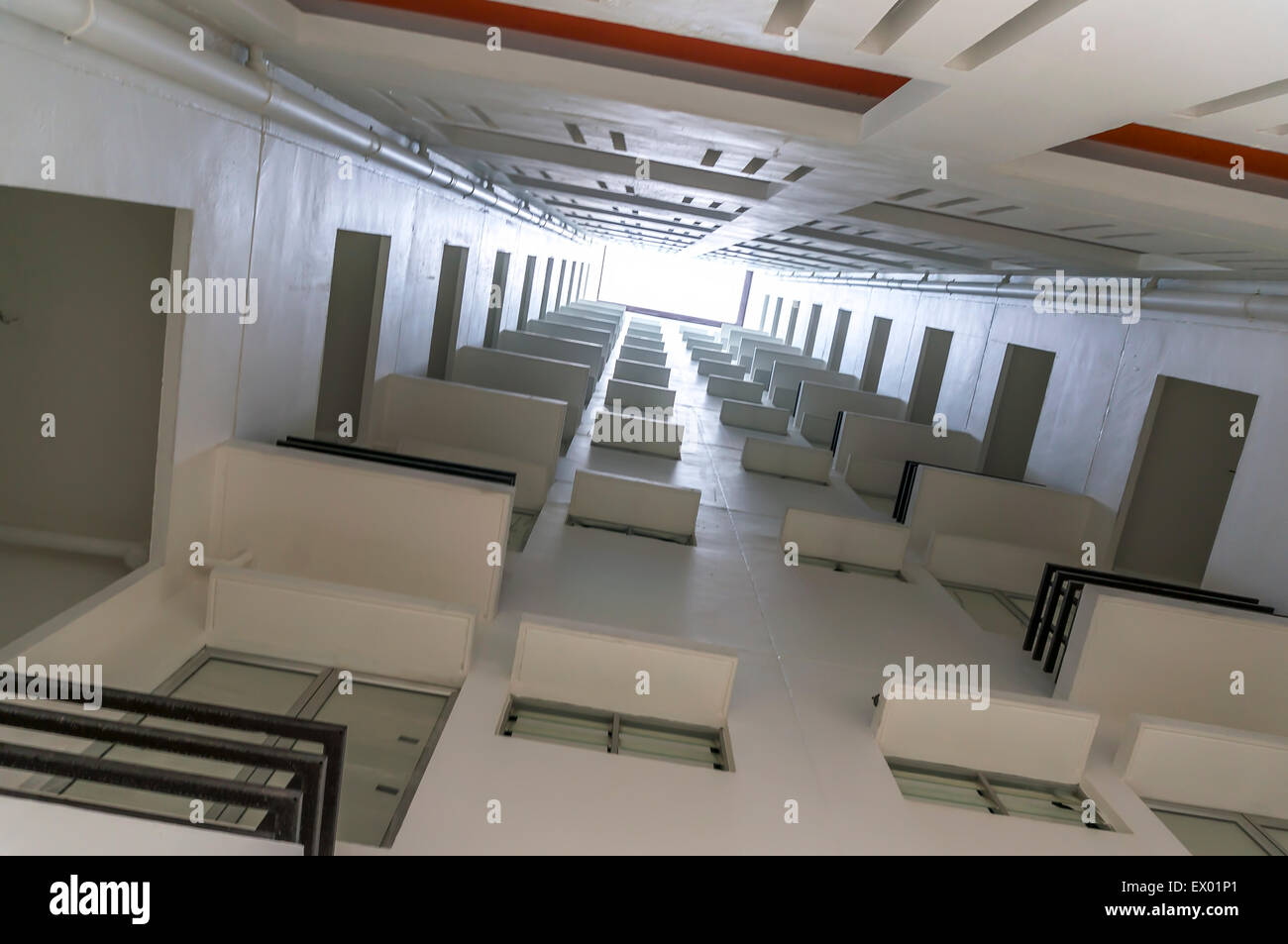 Building void area Stock Photo - Alamy