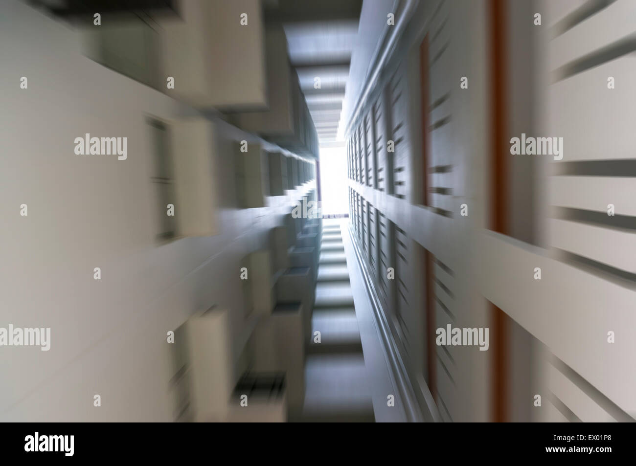 Building void area Stock Photo - Alamy