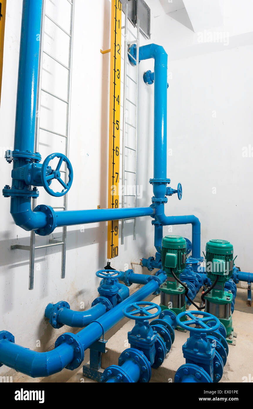 Residential Water Pump Room Diagram Of Installing A Water Pump In The