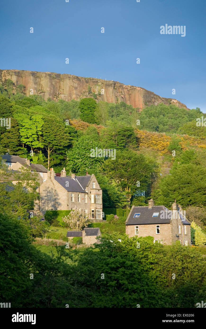 Hathersage village hi-res stock photography and images - Alamy