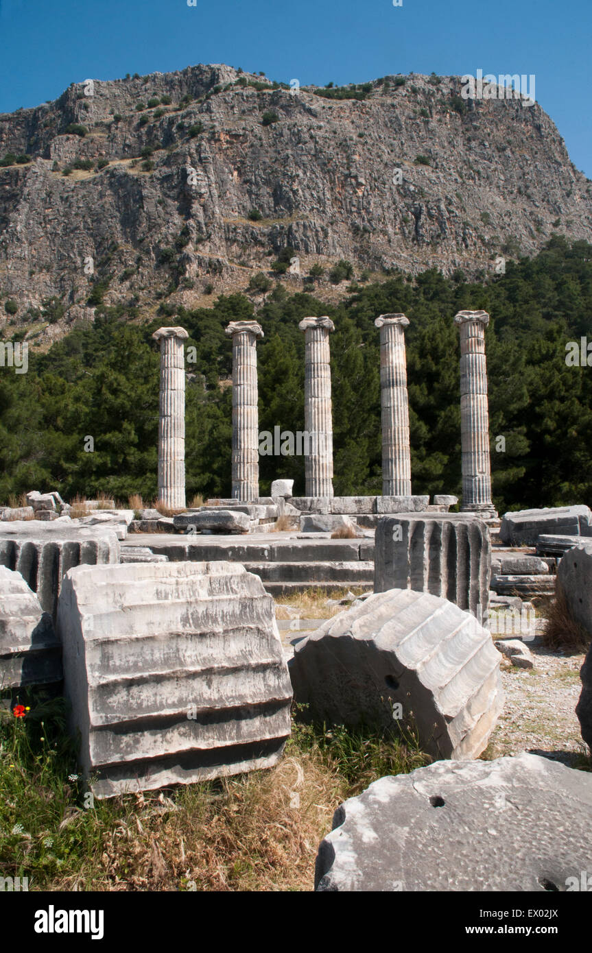 Priene athena tempel hi-res stock photography and images - Alamy