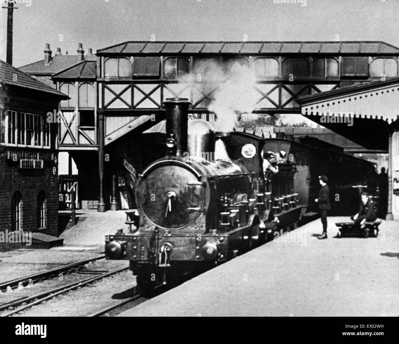 Steam Train at Kidderminster Town Train Station, Worcestershire ... Steam Train at Kidderminster Town Train Station, Worcestershire ...