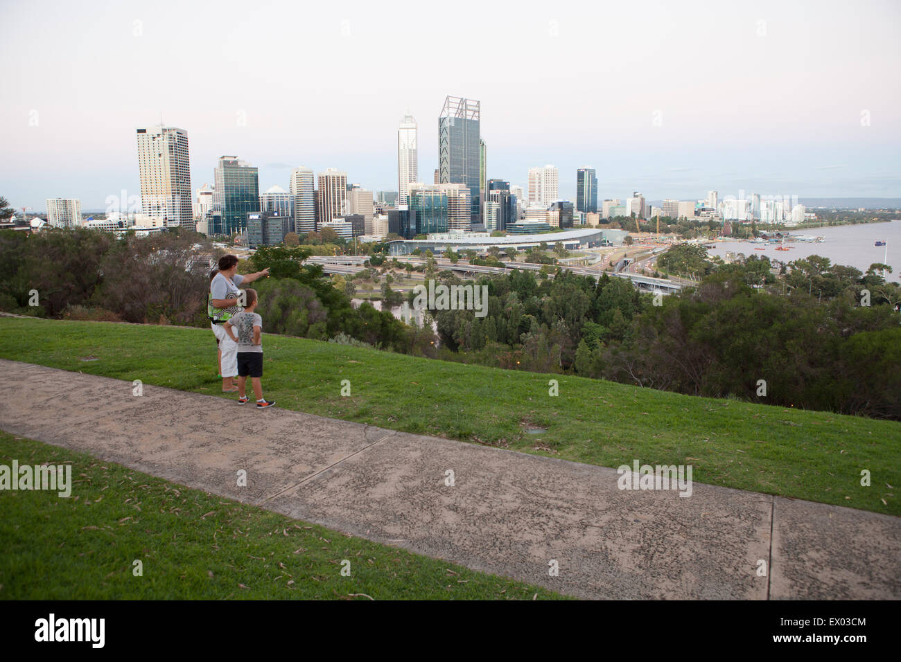 Skyline of Perth, Western Australia Stock Photo - Alamy