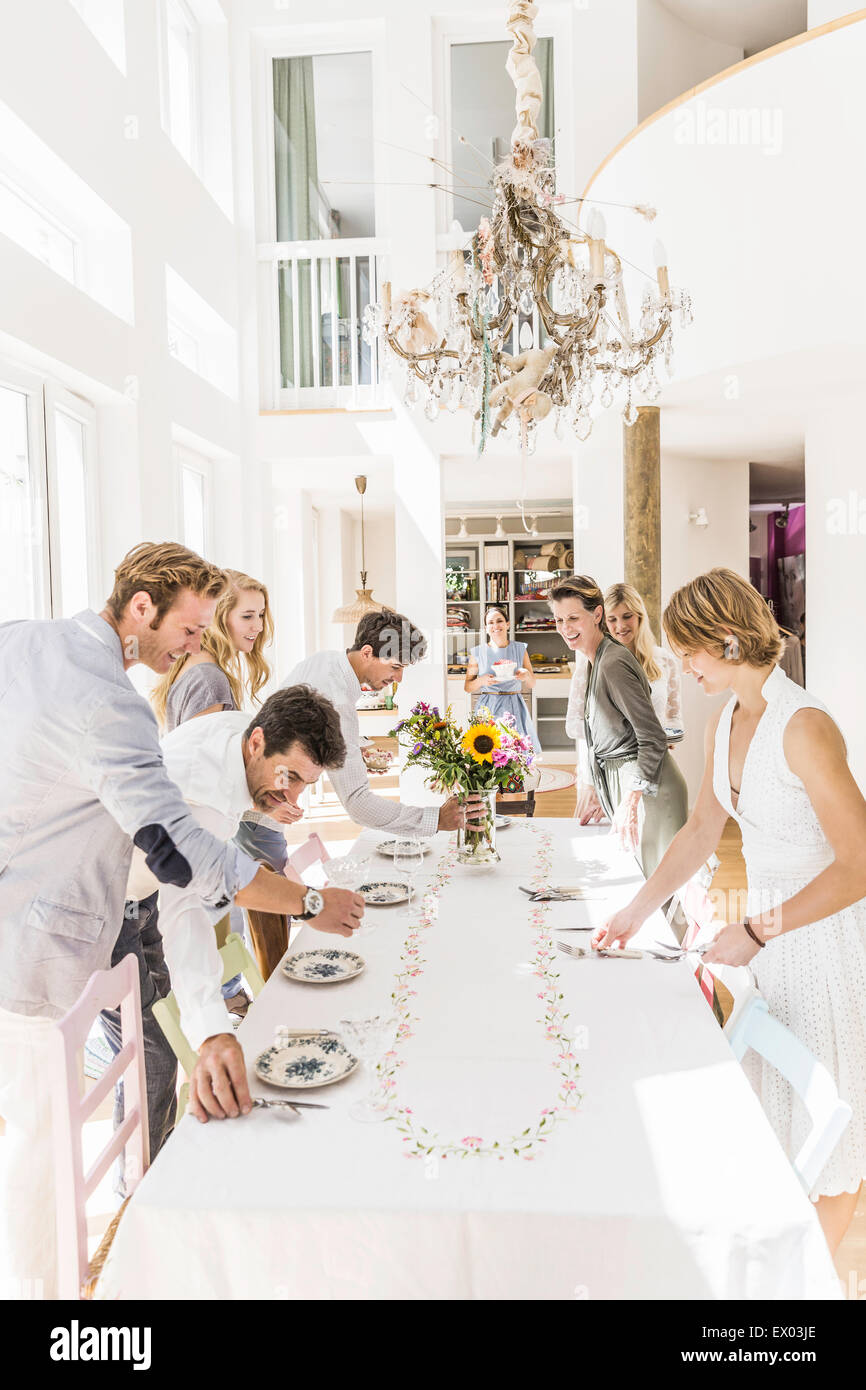 Preparing For A Party High Resolution Stock Photography and Images - Alamy