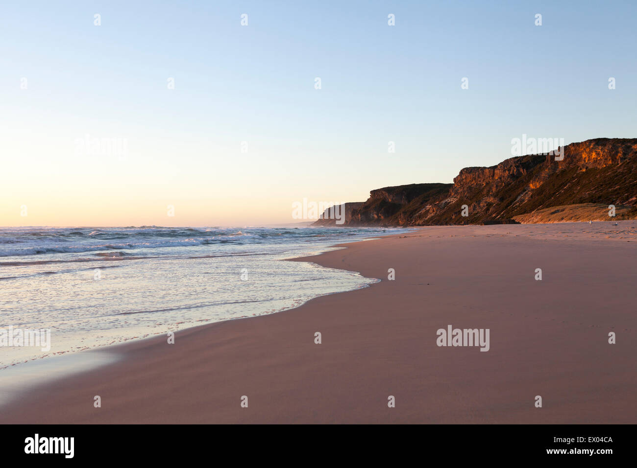 Salmon beach surf spot near Windy Harbour, Western Australia Stock ...