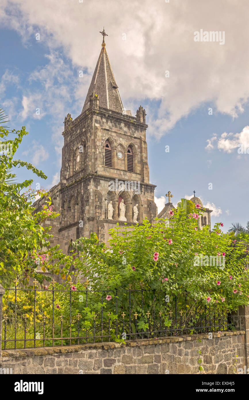 Roseau cathedral hi-res stock photography and images - Alamy
