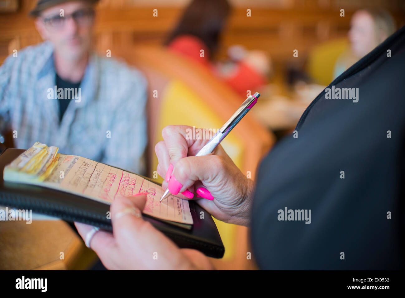 Diner waitress hi-res stock photography and images - Alamy