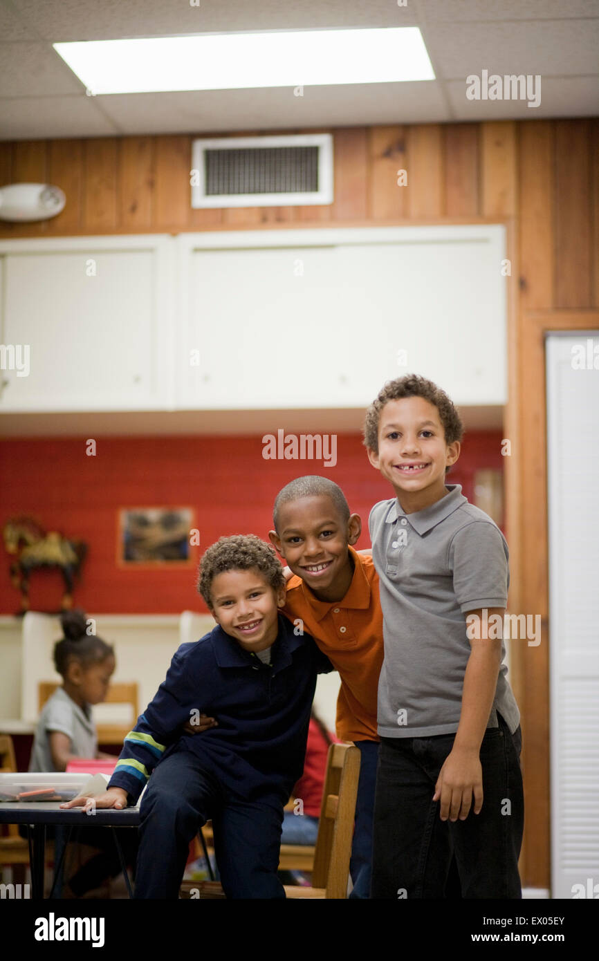 Children smiling in classroom Stock Photo - Alamy