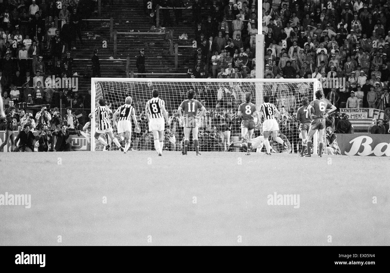 Juventus 1-0 Liverpool, 1985 European Cup Final, Heysel Stadium ...