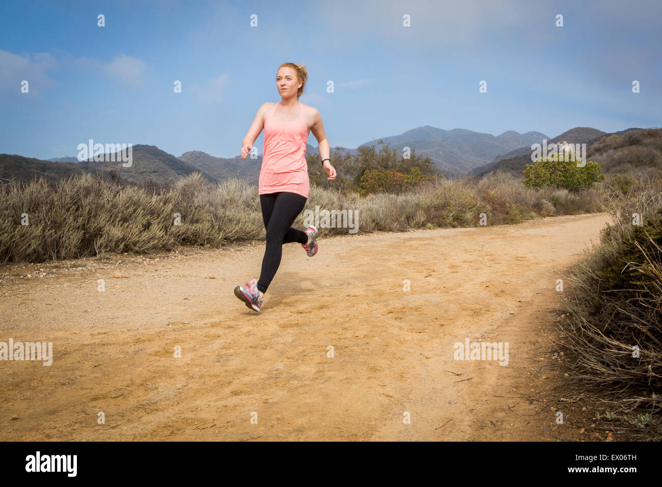 Down track hi-res stock photography and images - Alamy