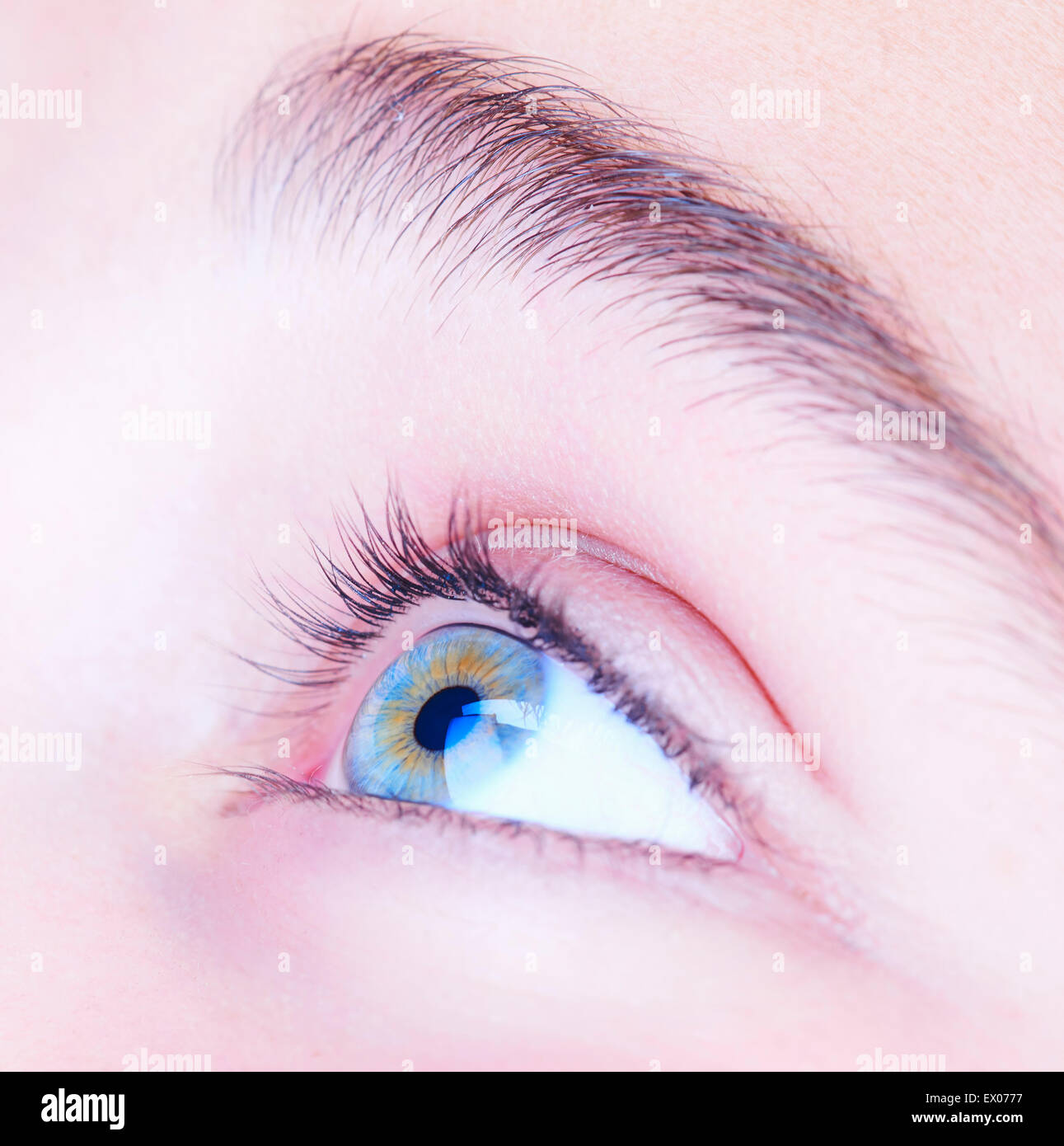 Girls eye hi-res stock photography and images - Alamy