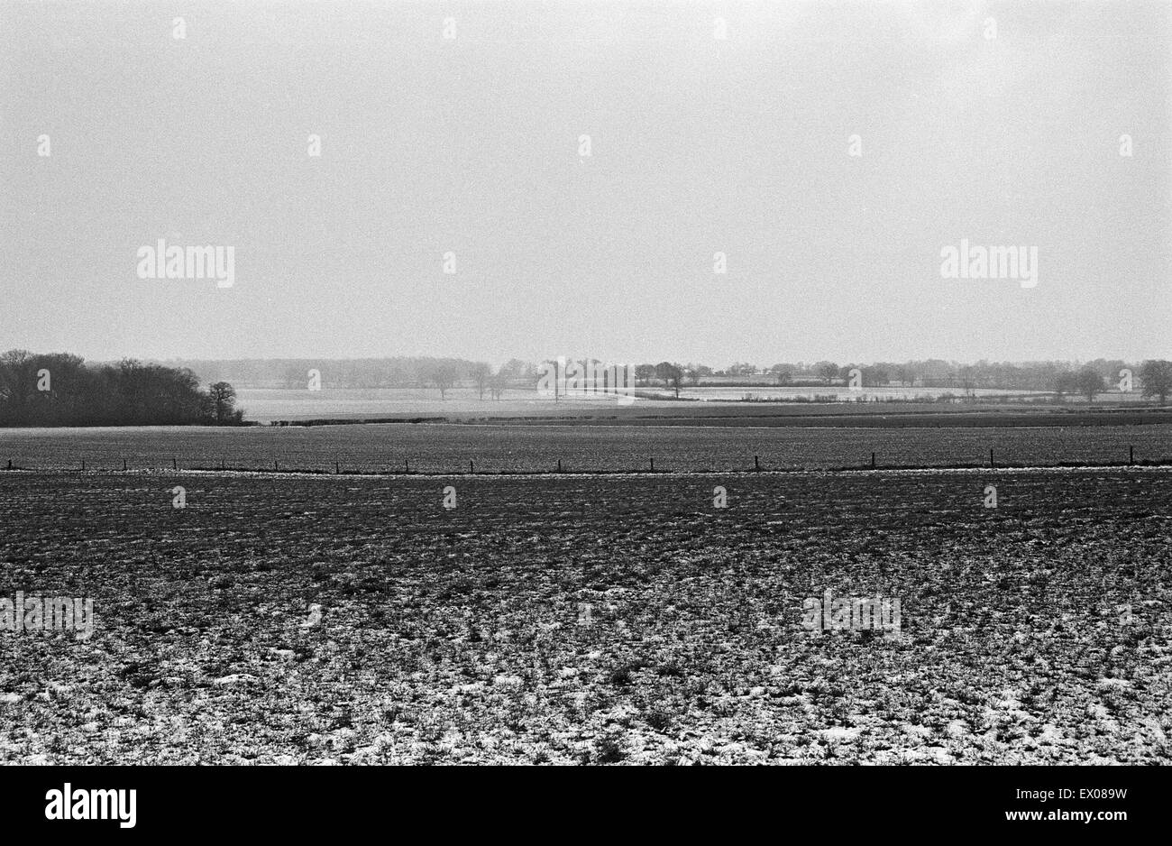 Snow scenes in Heckfield. January 1987.Snow scenes in Heckfield. 14th ...