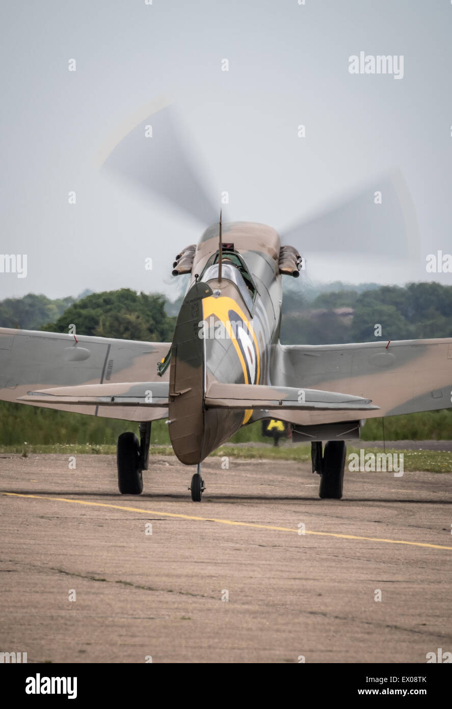 Spitfire rear hi-res stock photography and images - Alamy