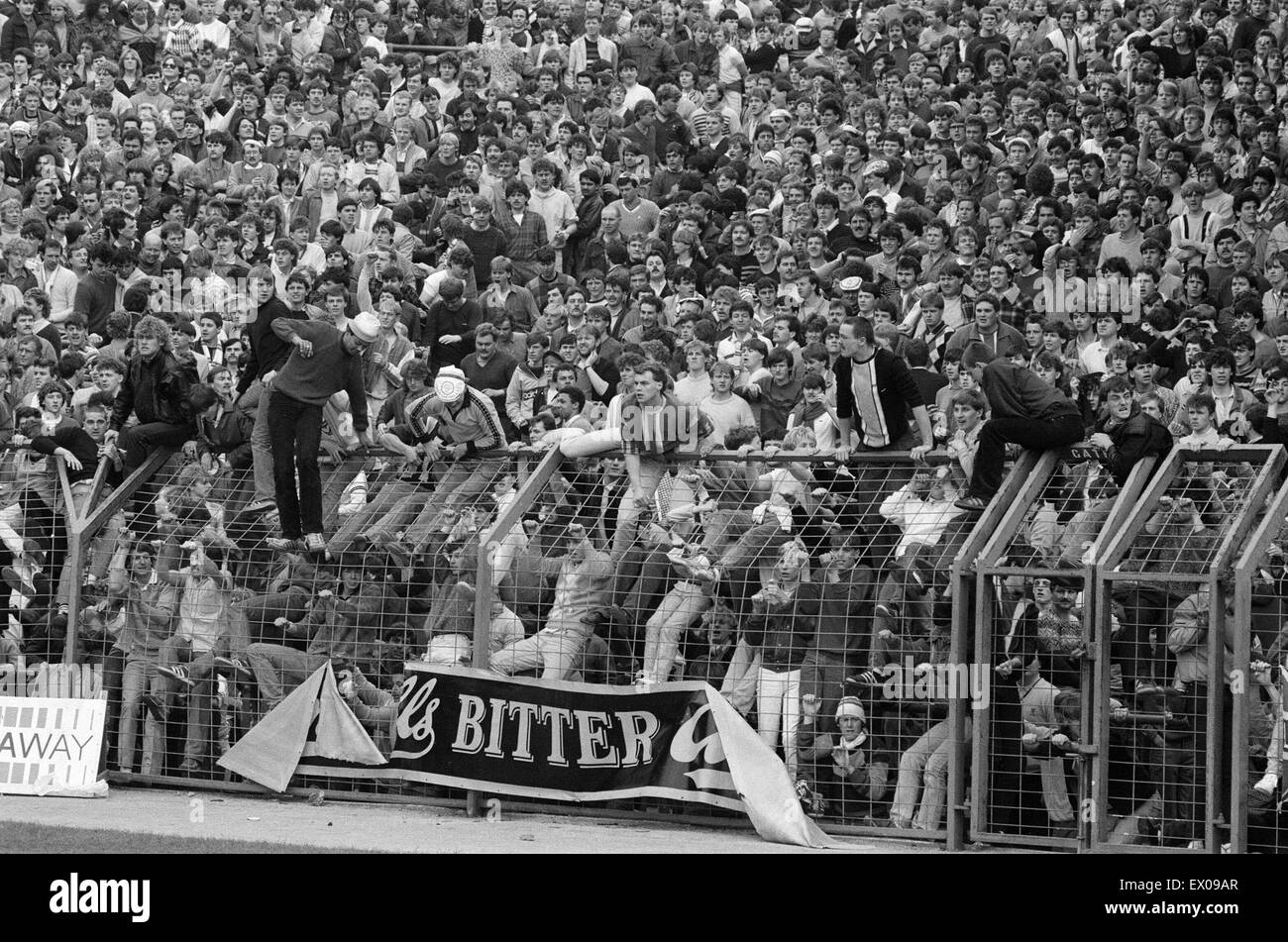 Football hooligans 1980s hi-res stock photography and images - Alamy