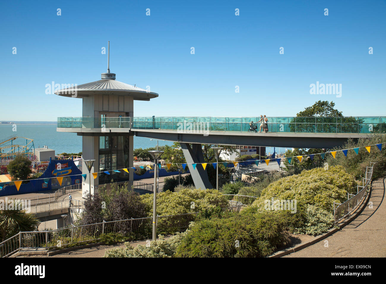 Raised walkway hi-res stock photography and images - Alamy
