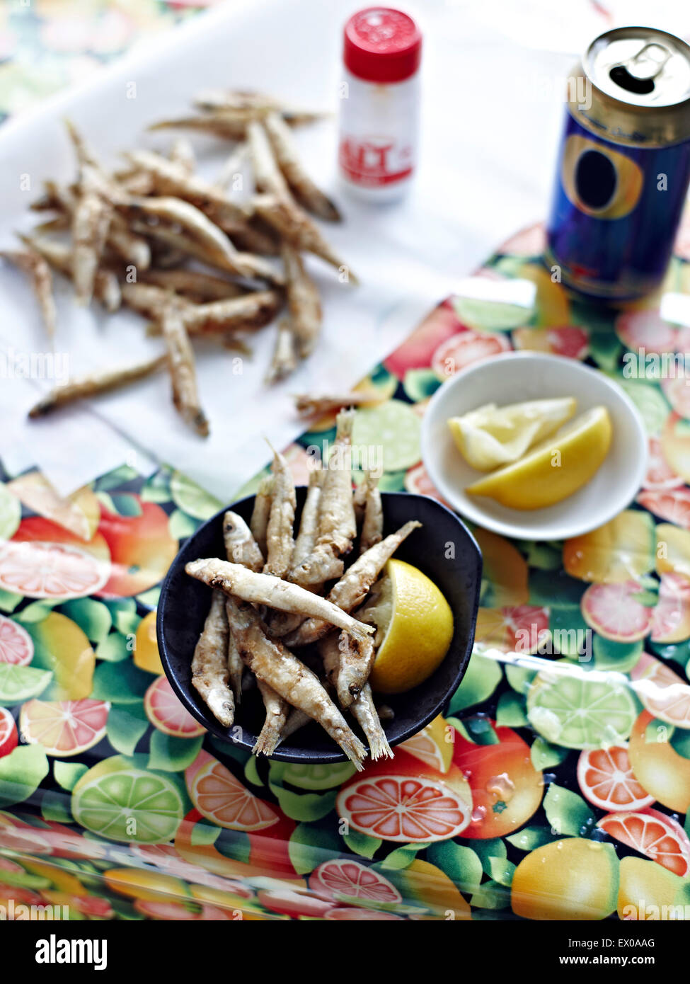 Greenwich white bait Stock Photo - Alamy
