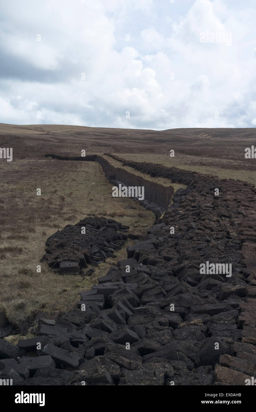 Peat cutting stack hi-res stock photography and images - Alamy