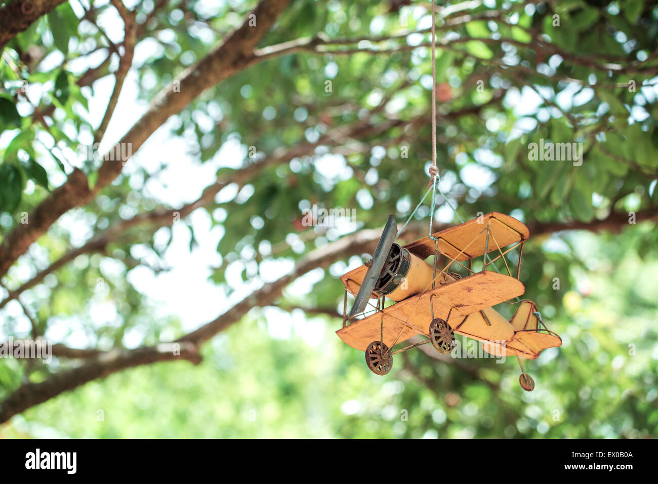 Green and yellow plane hi-res stock photography and images - Alamy