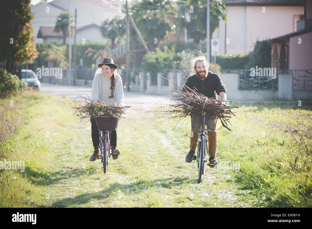 Man carrying two sticks hi-res stock photography and images - Alamy