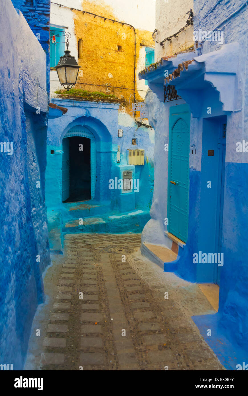 Chefchaouen blue buildings hi-res stock photography and images - Alamy