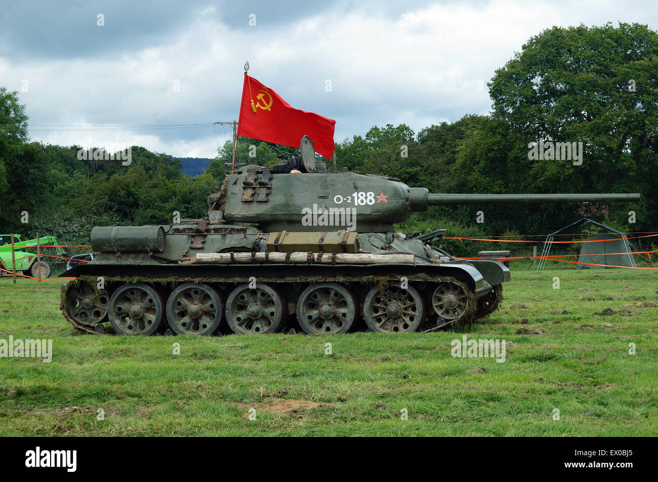 T44 Soviet Tan Stock Photo - Alamy