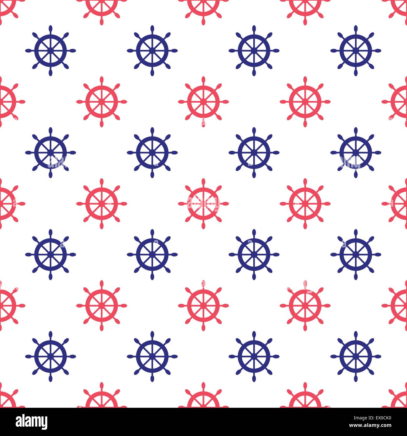 Seamless nautical pattern Stock Vector Image & Art - Alamy