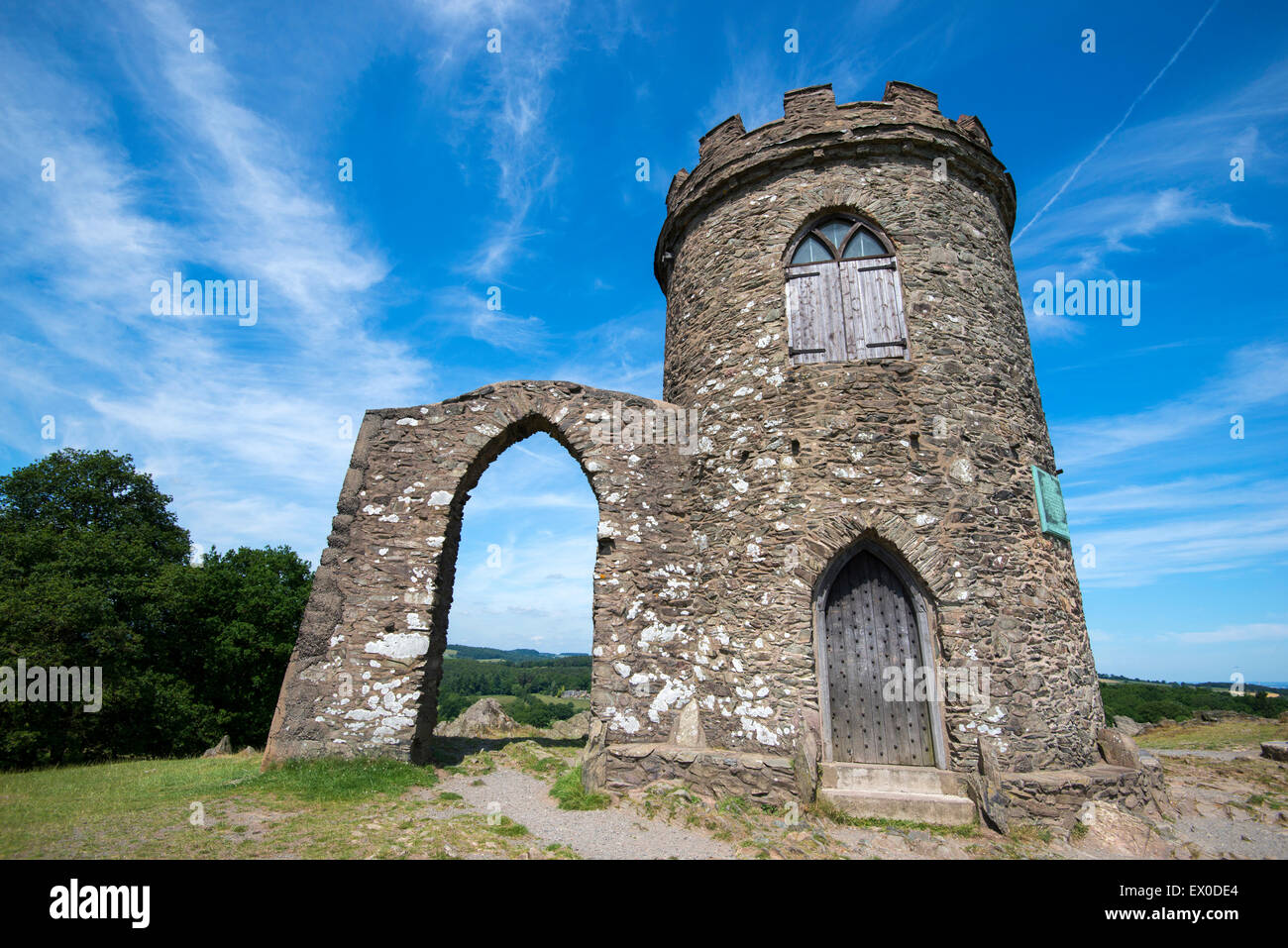 Old John Tower at Bradgate Park, Leicestershire England UK Stock Photo ...