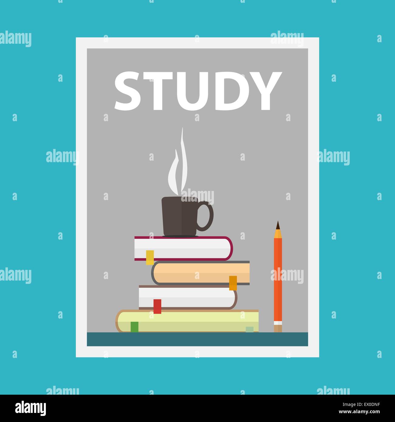 Flat design vector illustration concepts of education Stock Vector ...