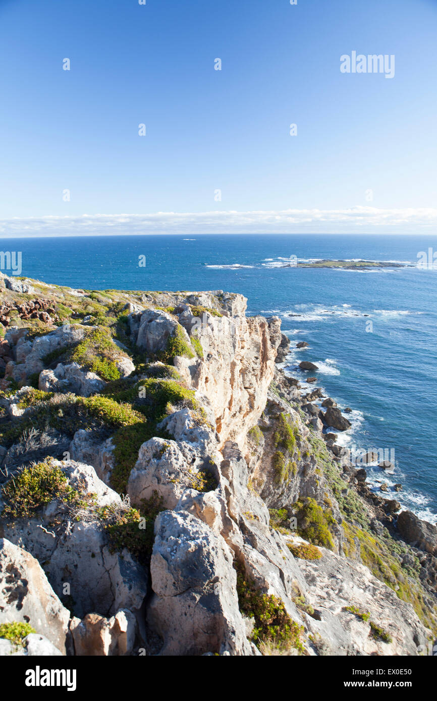 Point D'Entrecasteaux cliffs overlooking Windy Harbour in Western ...