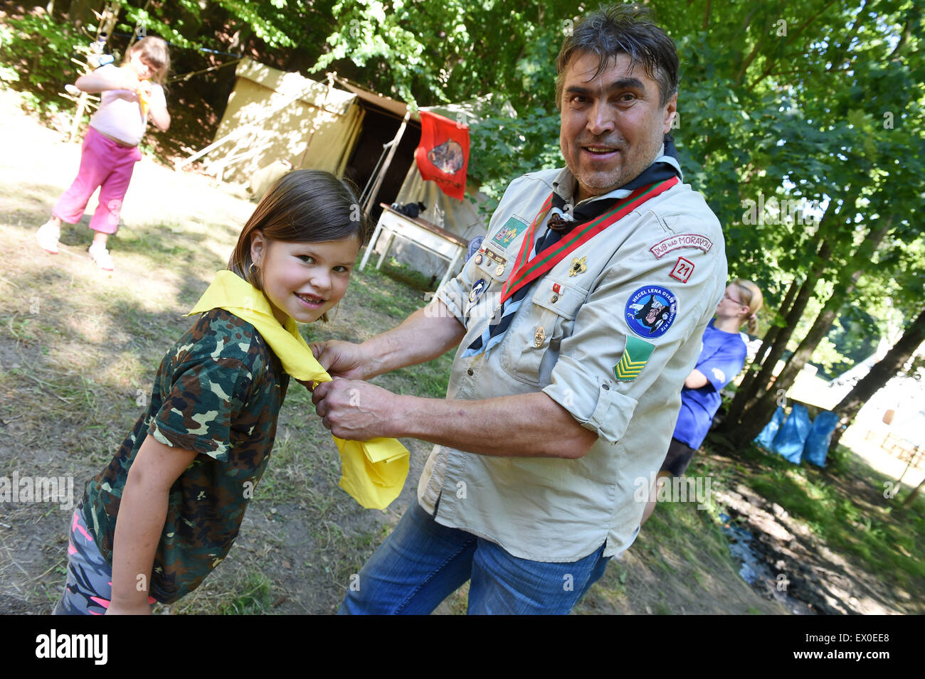 Four dozens of scout from the 10th section Severka (girls) and 21 of ...