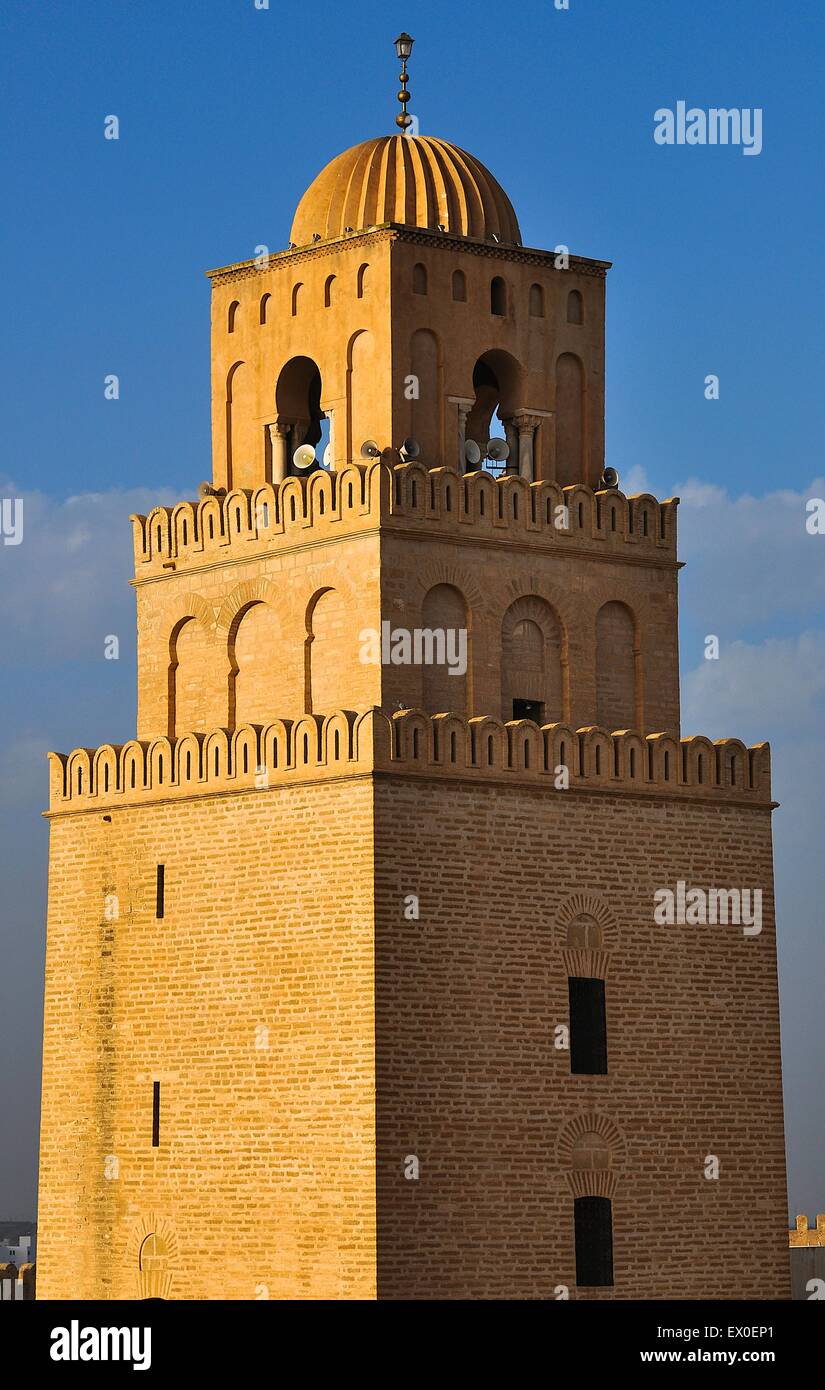 Great Mosque of Kairouan, Tunisia Stock Photo - Alamy