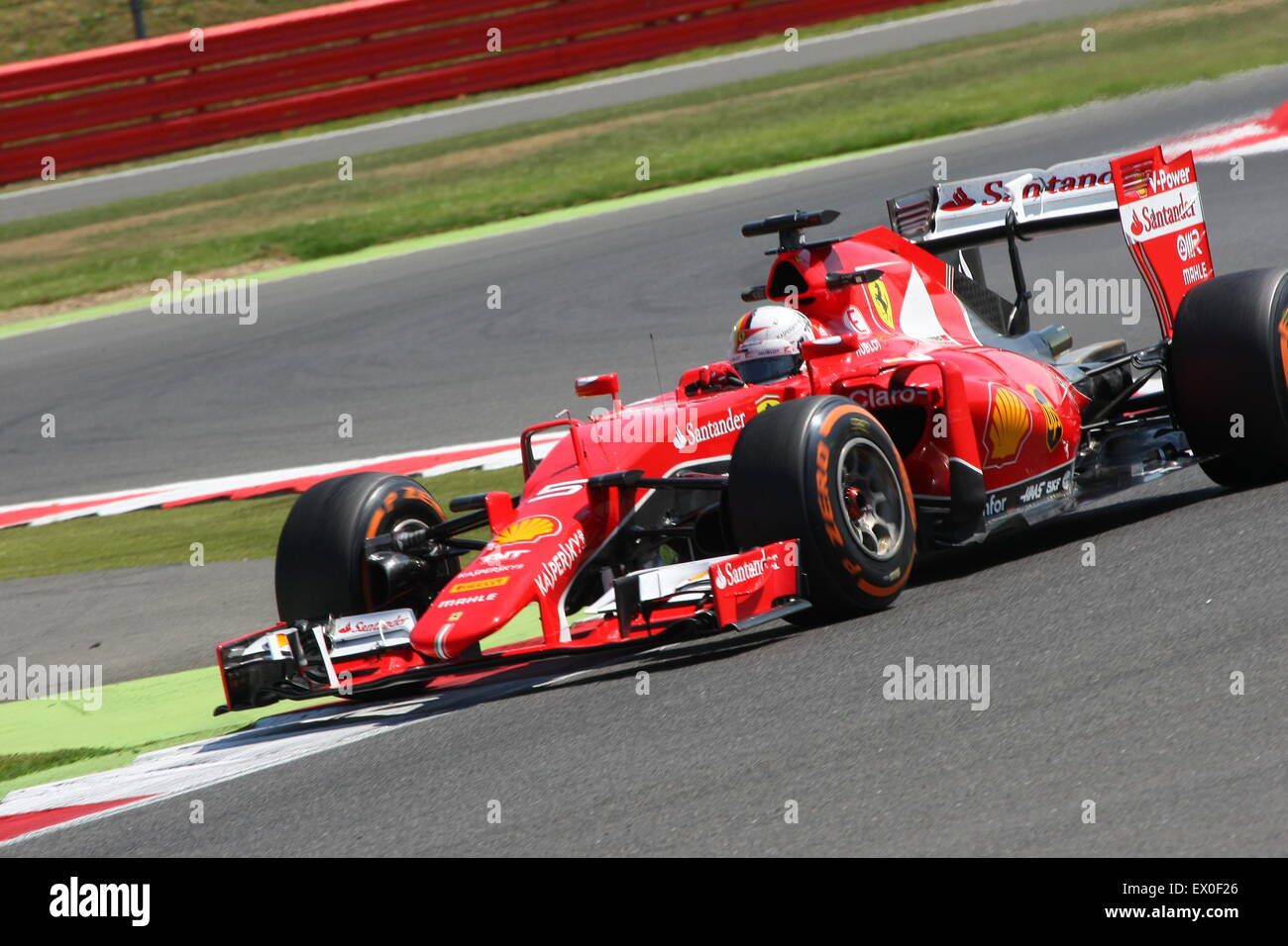 Sebastian vettel ferrari formula one hi-res stock photography and ...