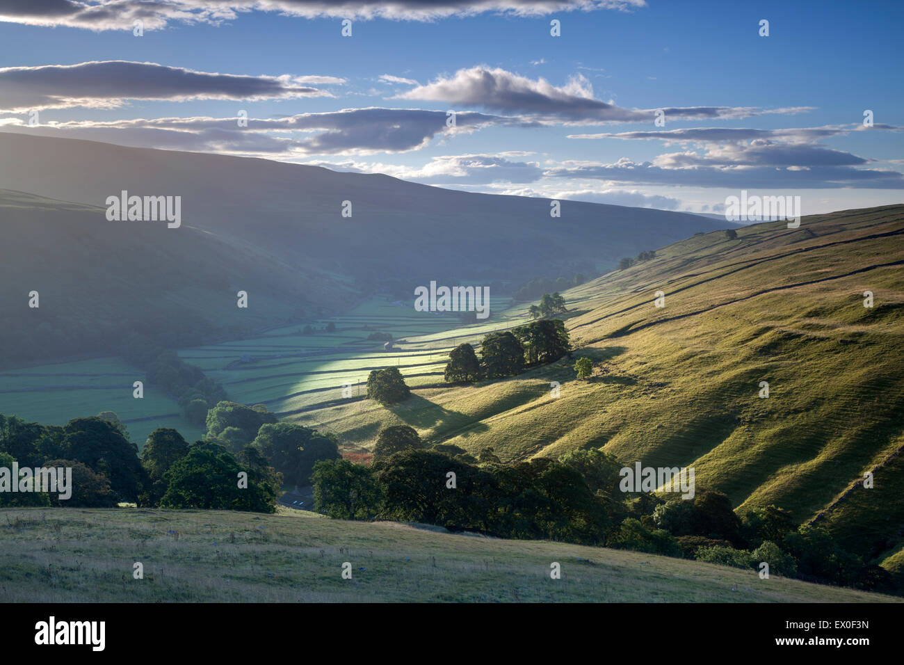 The dales in golden light hi-res stock photography and images - Alamy