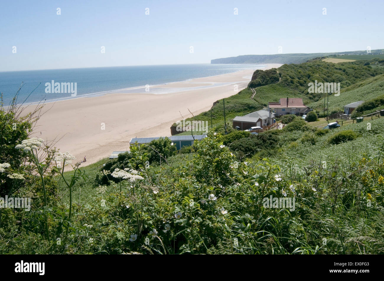 Hunmanby gap beach hi-res stock photography and images - Alamy