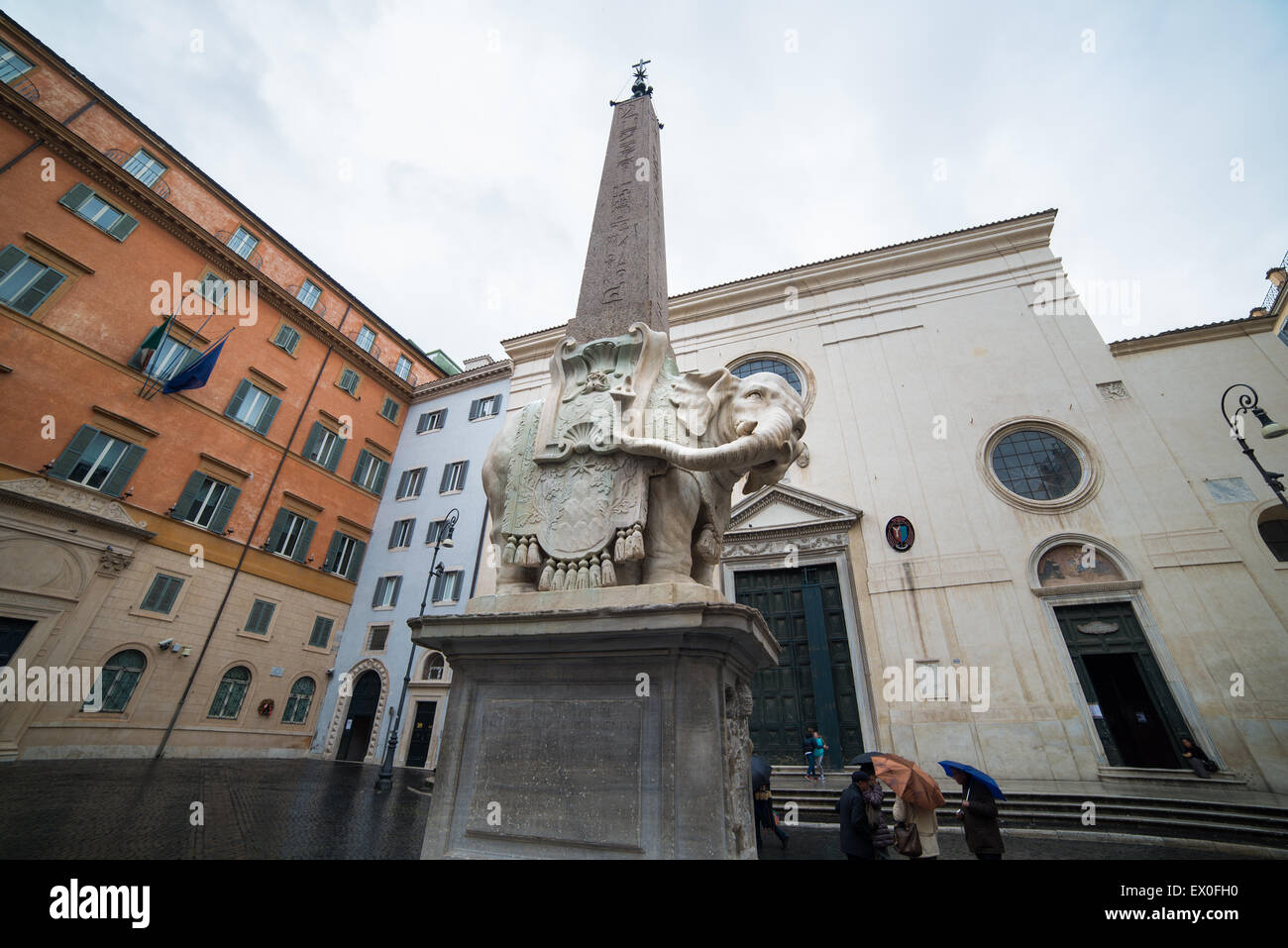 Santa Maria sopra Minerva Stock Photo - Alamy