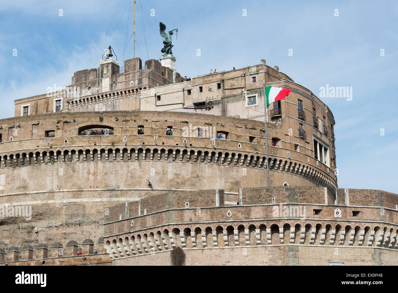 Castle of the Holy Angel Stock Photo - Alamy