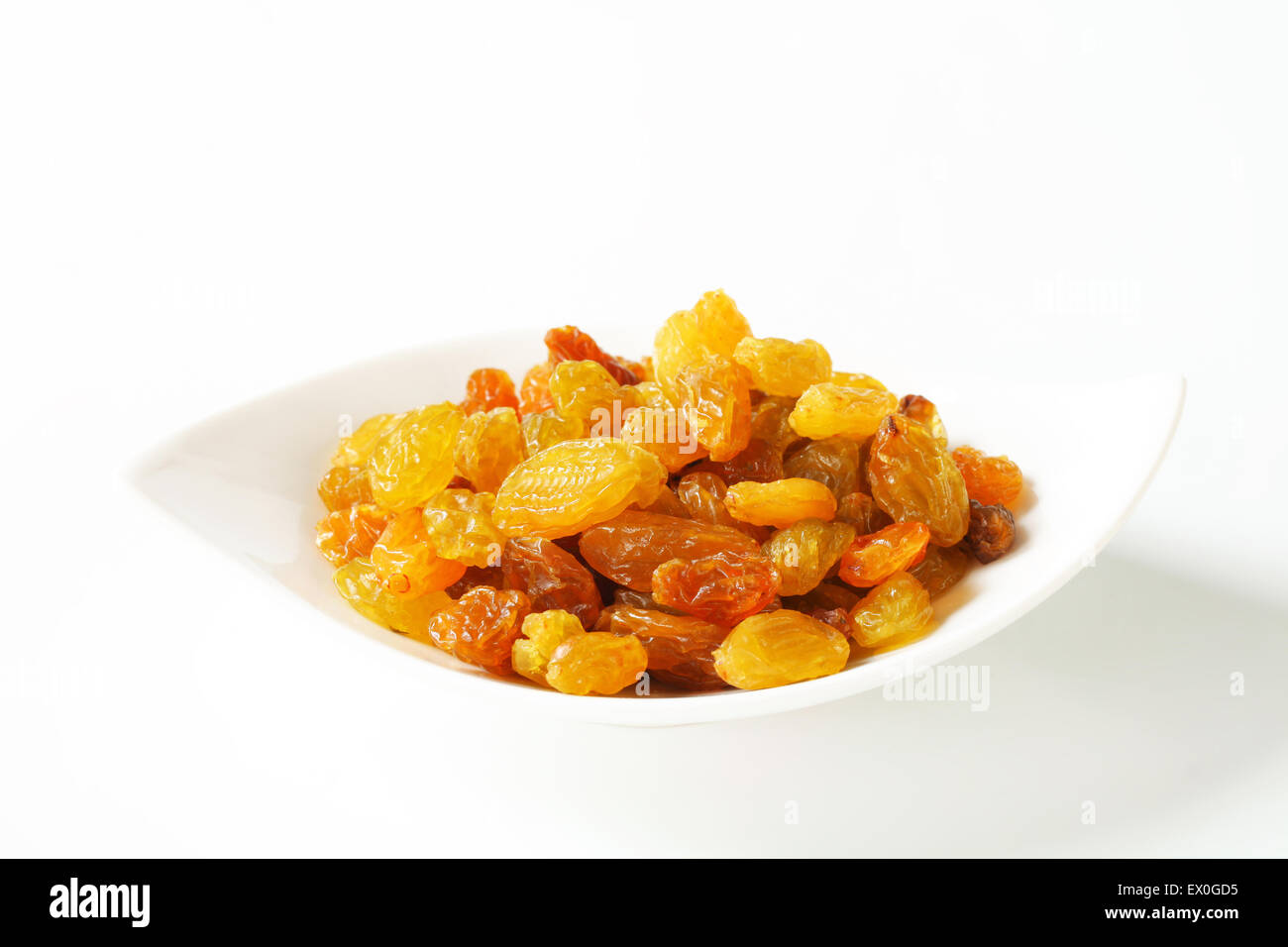 Yellow sultana raisins in hi-res stock photography and images - Alamy