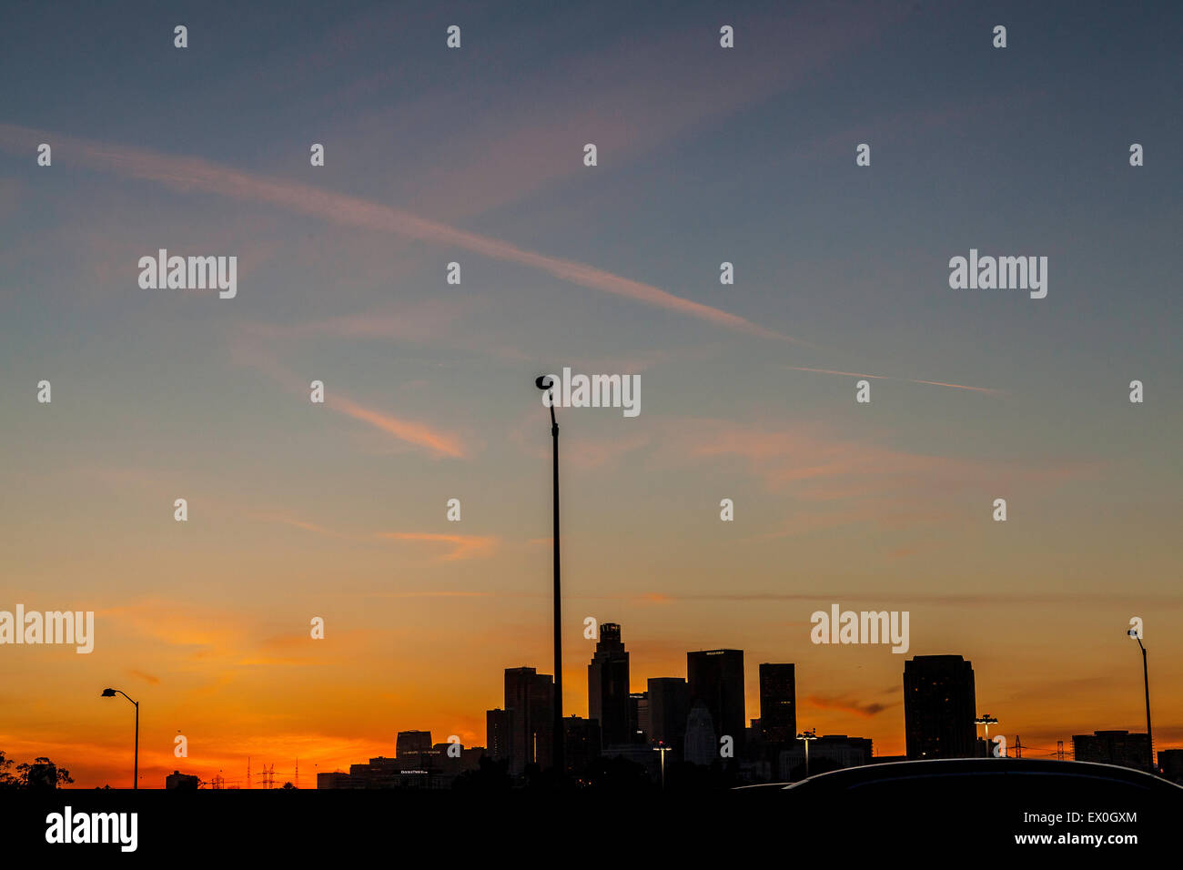 101 freeway sunset hi-res stock photography and images - Alamy