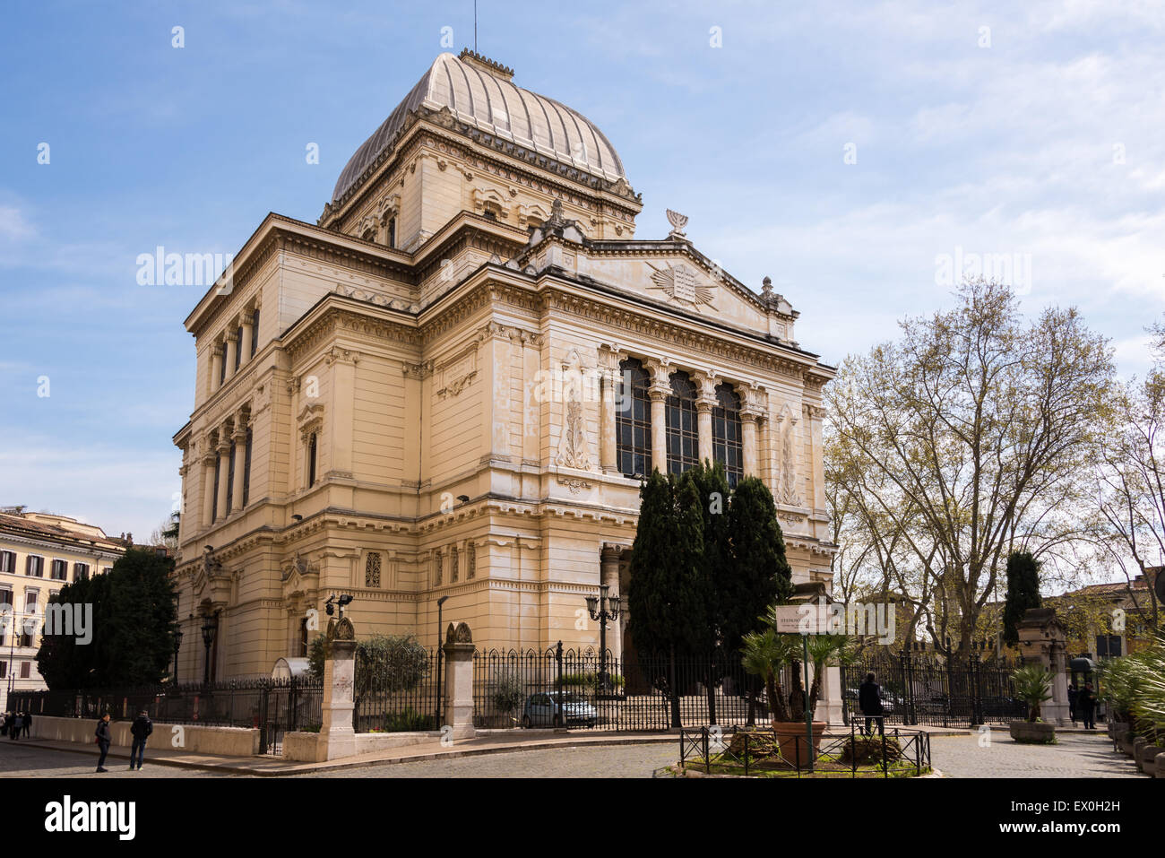 Great Synagogue of Rome Stock Photo - Alamy