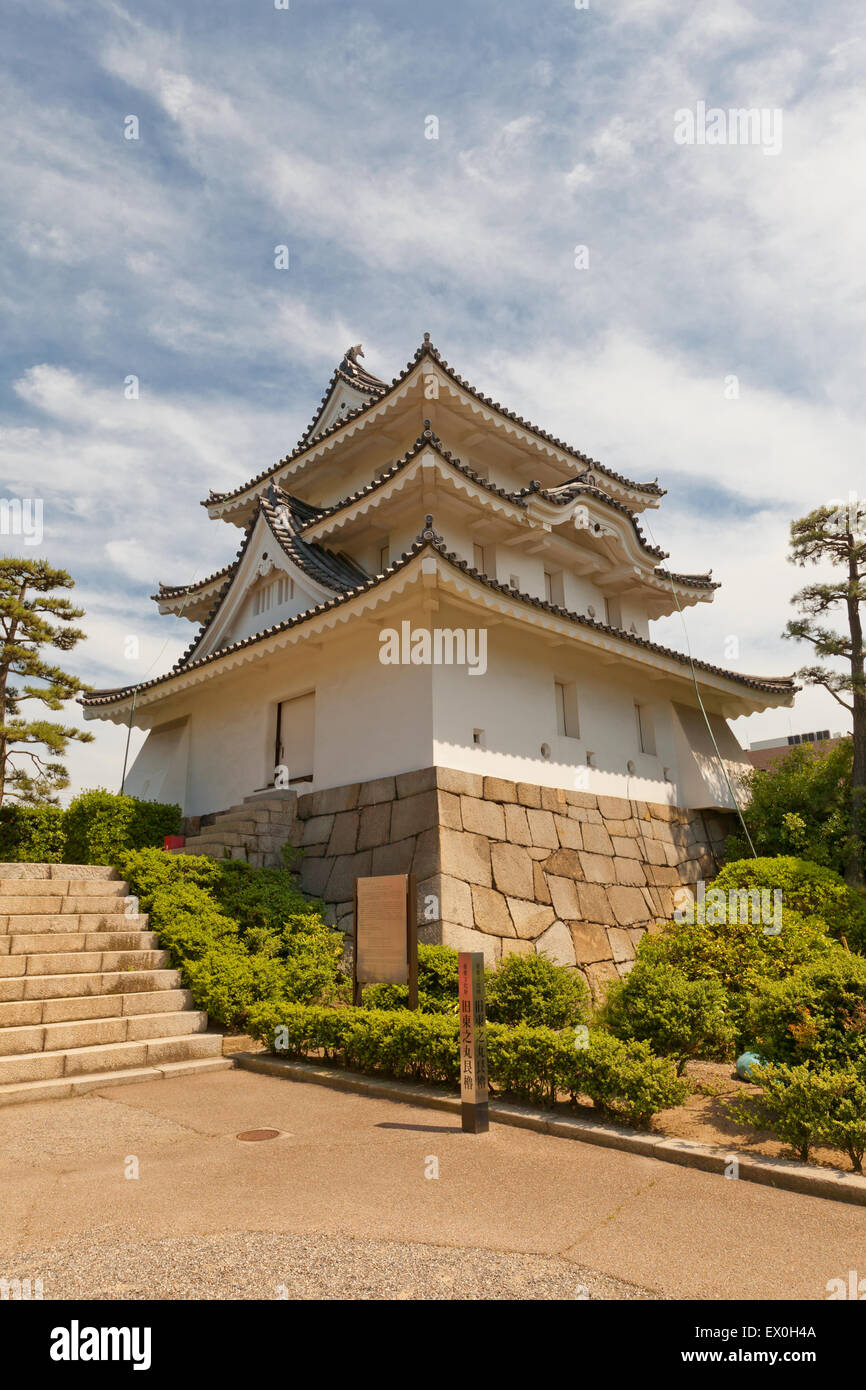 Ushitora Yagura (Northeast) Turret (circa 1677) of Takamatsu castle ...