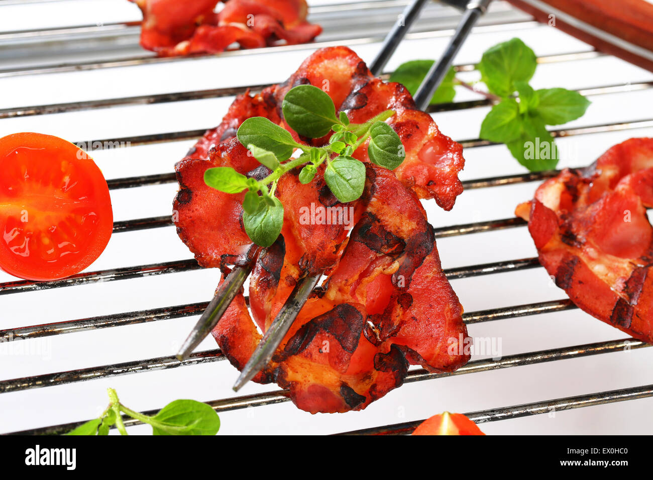 Barbecue bacon hi-res stock photography and images - Alamy