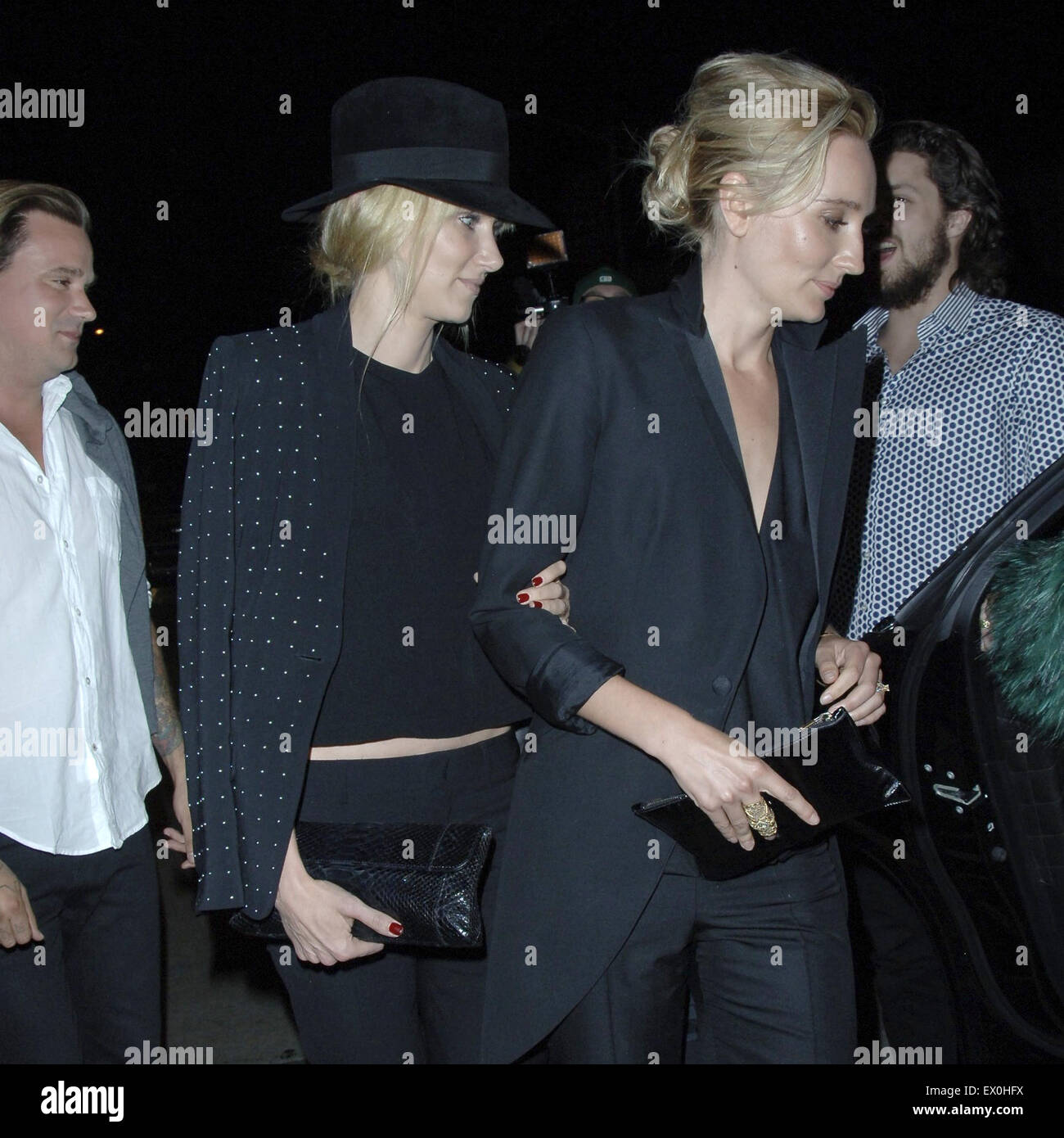 The extended Stewart family has dinner at Craig's restaurant Featuring ...