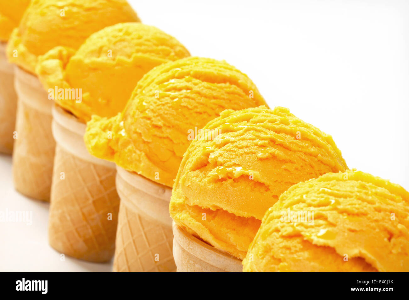 Wafer ice cream cones hi-res stock photography and images - Alamy