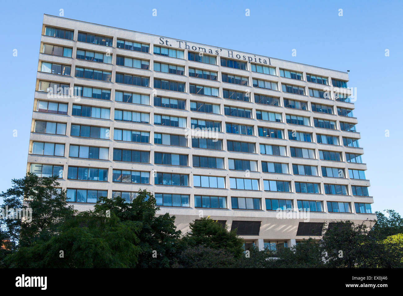 LONDON, UK - JUNE 30TH 2015: A view of the historic St. Thomas ...