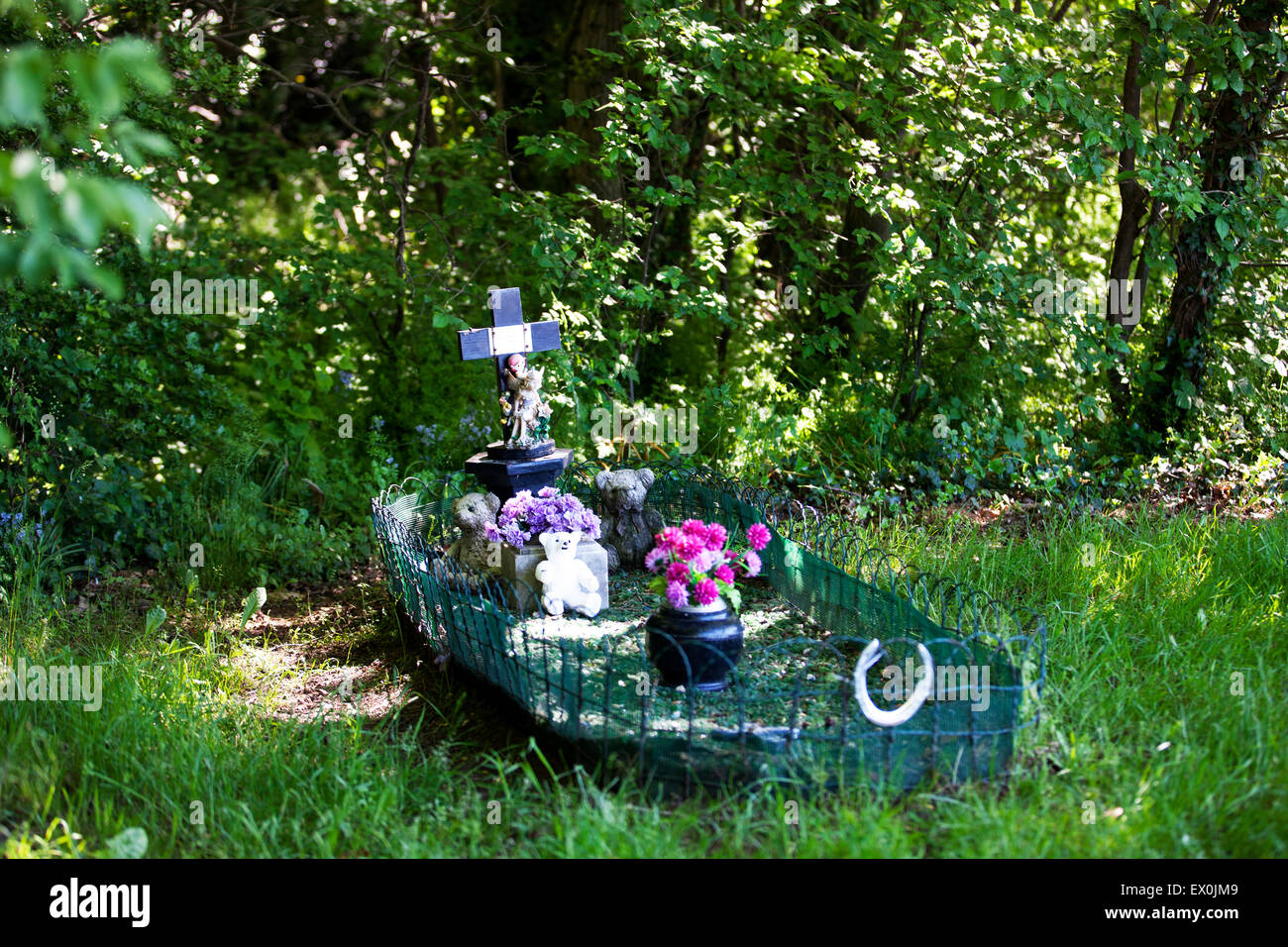 The gypsy boys grave, Suffolk, Newmarket, UK Stock Photo - Alamy